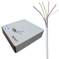 China 6 Core 6x0.22 2x0.50 Shielded Alarm Cable Al Foil Security Cable for sale
