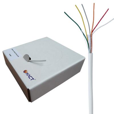 China 6 Core 6x0.22 2x0.50 Shielded Alarm Cable Al Foil Security Cable for sale