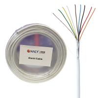 China Stranded Bare Copper Wire 2x0.22 mm2 Shielded Alarm Cable 4 Core for Italy Market for sale