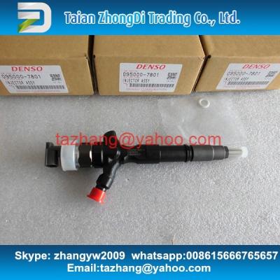 China Denso Common rail Injector 095000-780# /095000-7800 /095000-7801 for TOYOTA Hiace 2KD-FTV for sale