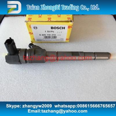 China BOSCH Genuine Common rail injector 0445110274 0445110275, fuel injector 33800-4A500 for sale