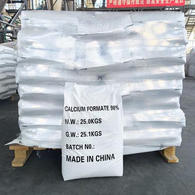 China 98% Calcium Formate Powder for tile adhesive / dry Mortar with best flowability for sale