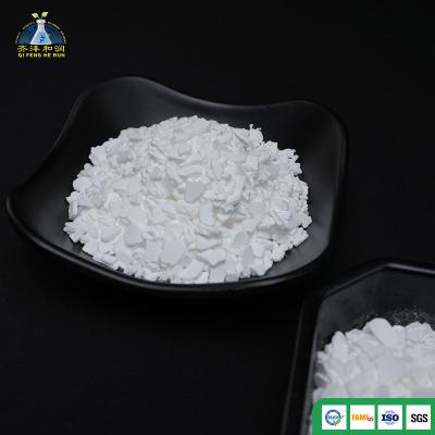 China Dihydrate Calcium Chloride Economical Snow Melting Agent White Flakes Odorless And Bitter for sale