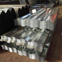 China 0.12-0.85mm Corrugated Sheet 30-150g Hot-DIP Galvanized Roof Panel with SPCC Grade for sale