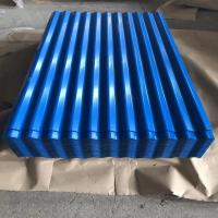 China Galvanizing Surface Prepainted 0.47mm Zinc Coated Steel Strip Corrugated Roofing Tiles for sale
