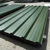China Pre-Coating Zinc Aluminium Gi Ibr Iron Corrugated Steel Roofing Sheet Width 700-1000 for sale
