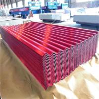China Color Coated Metal Roof Tiles/PPGI Corrugated Zinc Roofing Sheet with Custom Length for sale