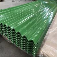 China Prepainted 0.47mm Zinc Coated Galvanized Steel Strip Corrugated Roofing Sheets for sale