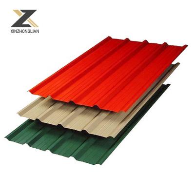 China PPGL Ibr Metal Galvanized Corrugated Color Picture Corrugated Steel Roofing Sheet with 1 for sale