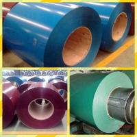 China 0.1mm-1.5mm*12.7mm-1500mm Cold Rolled Color Coated Coils for Residential Roofing for sale
