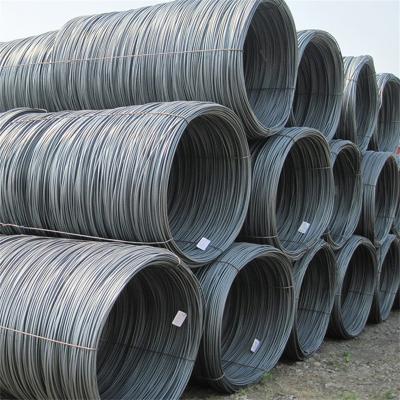 China ASTM Standard Hot DIP Galvanized Black Surface Low Carbon Steel Wire Rod for Building for sale
