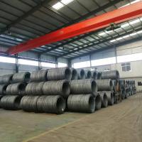 China SAE1006/SAE1008/SAE1010 Hot Rolled Steel Wire Rod for Construction and Manufacturing for sale