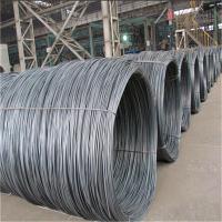 China 5.5mm/6.5mm SAE1065/SAE1066 Low Carbon Steel Wire Rod for Hot Rolling Black Surface for sale