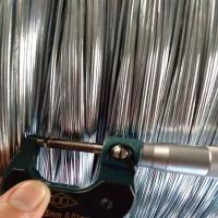 China ISO Certified Zinc Coated Gi High Tensile High Carbon Steel Galvanised Wire for sale