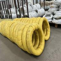 China ISO Certified Zinc Coated Gi High Tensile High Carbon Steel Galvanised Wire for sale