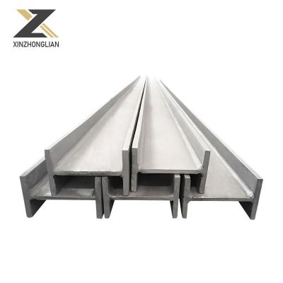 China AISI Standard Galvanized/Weld I Beam Steel Ss400 St37 St52 Thickness 5-500mm or Custom for sale