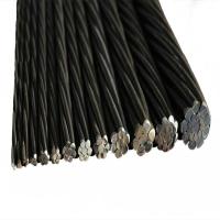 China 1.0mm-120mm Elevator Galvanized Steel Wire Rope with Smooth Surface for sale