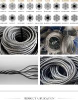 China 6X19 6X19s 6X19 Iws Steel Cable Steel Wire Rope Galvanized Ungalvanized Customization for sale