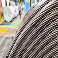 China Tolerance 1% High Carbon Low Carbon PC Steel Strand Wire Rods for Prestressed Concrete for sale