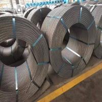 China Stainless Steel Prestressed PC Strand 7 Wire 15.2 High Tensile Spiral Surface Grade for sale