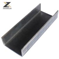 China 40-550mm Customization U-Shaped Channel Steel Q235 Hot Rolled Carbon Mild Structural Steel for sale