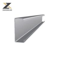China Galvanized Z C Beam Steel U Channel Sizes with Hot Rolling Surface for sale