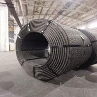 China Galvanised Steel Stranded Wire for 7/14 Stay Wire Spiral Surface and High Tensile Strength for sale