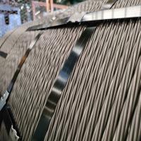 China Stainless Steel Non-Alloy Spiral Surface Steel Wire Strand Grade with 1% Tolerance for sale