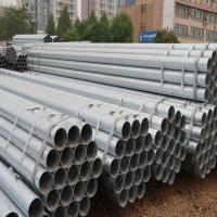 China S235jr S275jr Hot DIP Galvanized Round Steel Pipe / Gi Pipe Pre Galvanized Steel Pipe Galvan for sale