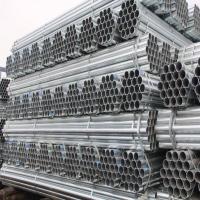 China S235jr S275jr Hot DIP Galvanized Round Steel Pipe / Gi Pipe Pre Galvanized Steel Pipe Galvan for sale