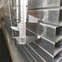 China 1X1 Inch Galvanized Square Pipe for Round Boiler Section Shape Performance for sale