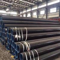 China API 5L Sch 40 ERW Carbon Welded Steel Tube for Hollow Section Round Carbon Steel Pipe for sale