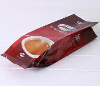 China Customized Printing Food Grade Coffee Plastic Packaging Bag With Valve Zipper for sale
