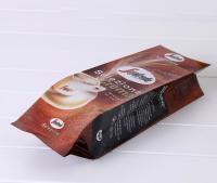 China Customized Printing Food Grade Coffee Plastic Packaging Bag With Valve Zipper for sale