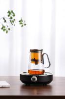 China Countertop Loose Leaf Glass Infuser Teapot Kettle for Cafes Coffee Shops for sale