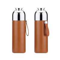 China Office Travel Double Wall Glass Tea Infuser Insulated Vacuum Flask Stainless Steel for sale