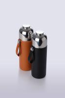 China Office Travel Double Wall Glass Tea Infuser Insulated Vacuum Flask Stainless Steel for sale
