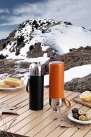 China Office Travel Double Wall Glass Tea Infuser Insulated Vacuum Flask Stainless Steel for sale