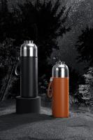 China Office Travel Double Wall Glass Tea Infuser Insulated Vacuum Flask Stainless Steel for sale