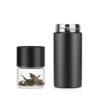 China Heat Resisting Glass Paracity Tea Infuser Water Bottle Odorless for sale