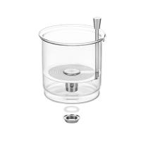 China Small High Borosilicate Tempered Glass Teapot With Infuser Mesh Filter 750ml for sale