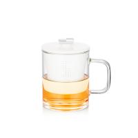 China Household Transparent Glass Teapot Stovetop Safe Kettle With Infuser Heat Resistant for sale
