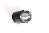 China 300ml Double Wall Glass Tea Infuser Water Separating Tumbler Flask for sale