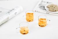 China Customized Home Office Glass Infuser Teapot Kettle 550ml BPA Free For Brewing for sale