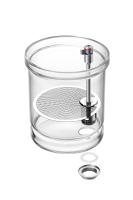 China Large Infusion Glass Loose Leaf Teapot Kettle Stovetop Safe 700ml for sale