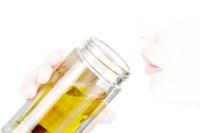 China ODM Double Glass Tea Bottle Strainer Heat Resistant 238ml for sale
