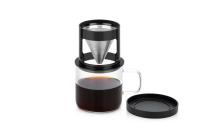 China Espresso Borosilicate Glass Coffee Cup Mugs Custom Logo for sale