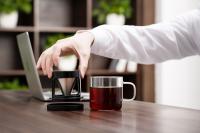 China Espresso Borosilicate Glass Coffee Cup Mugs Custom Logo for sale