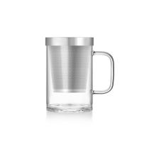 China Double Walled Borosilicate Glass Tea Cup Water Bottle Customized for sale