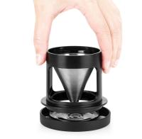 China 300ml Pour Over Cafe Drip Coffee Maker Stainless Steel Coffee Filter for sale